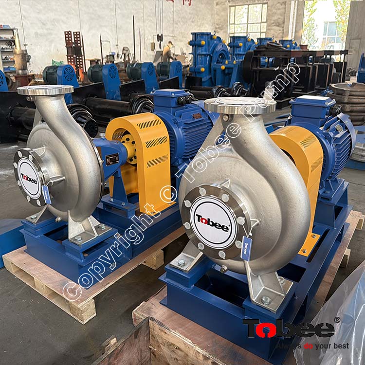 TSA Base Mounted Centrifugal End Suction Pump for Water Treatment Plants