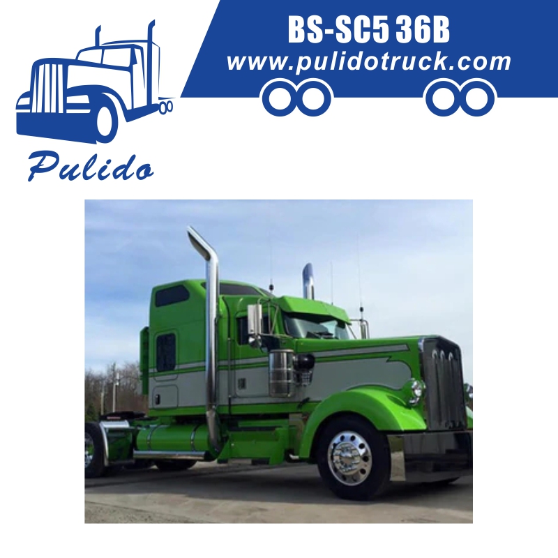 BS-SC5 36B Stainless Steel Bull Horn Tip 60º Elbow Exhaust Stack Tip