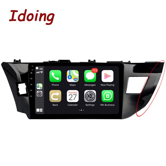 Idoing Android Radio Head Unit For Toyota Corolla 11 2012-2016 E170 ...