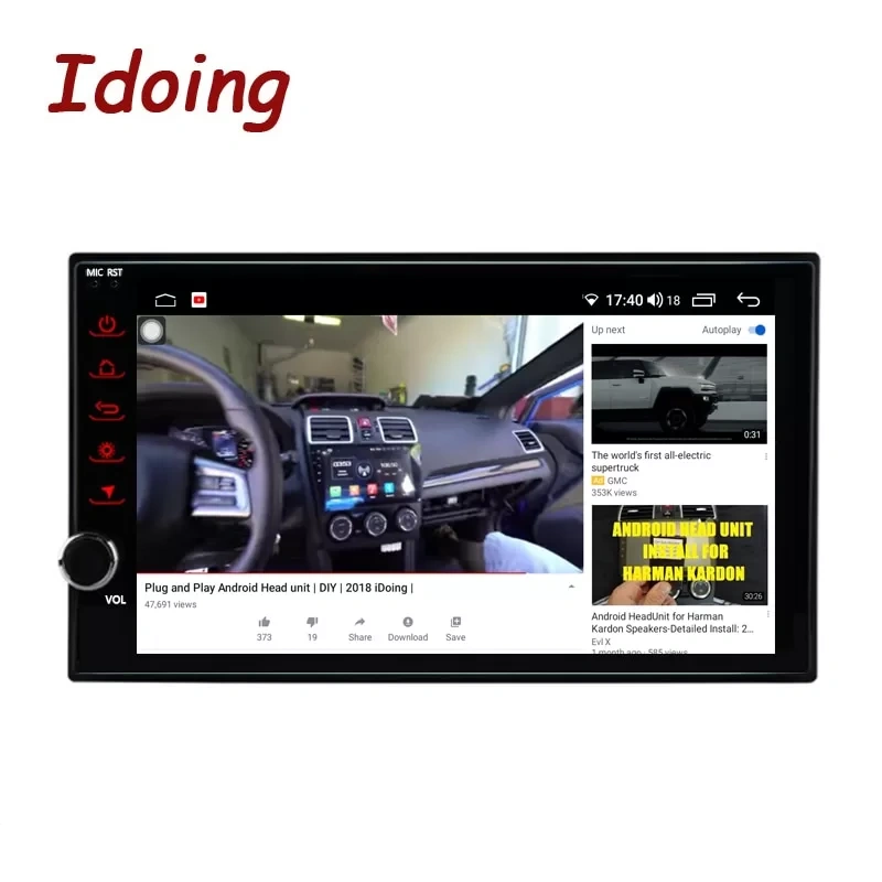 Idoing 4G+64G Car Head Unit Plug And Player Android 2 Din For Nissan ...