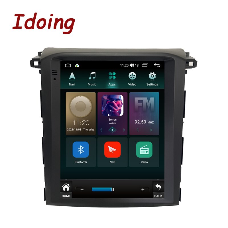 Idoing 9.7 inch Car Stereo Android Player Head Unit Plug And Play For ...