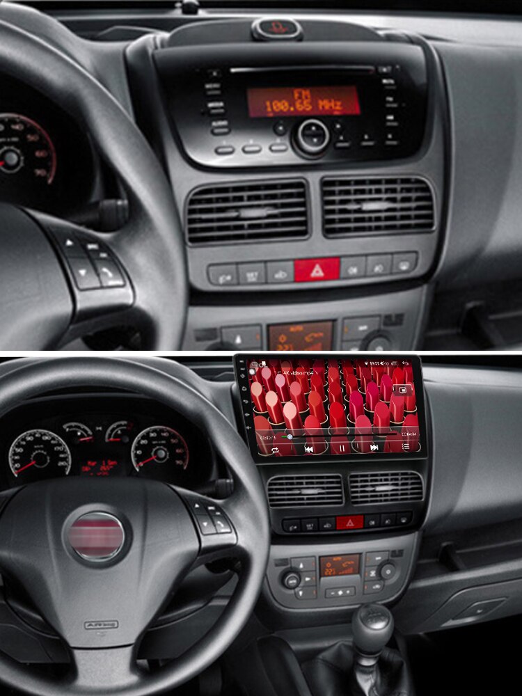 Idoing Car Stereo Radio Multimedia Player For FIAT Doblo Opel Combo ...