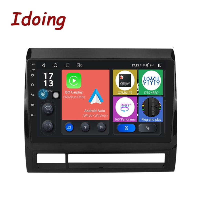 Idoing 9 inch Android Car Head Unit 2K For Toyota Tacoma 2 N200 Hilux ...