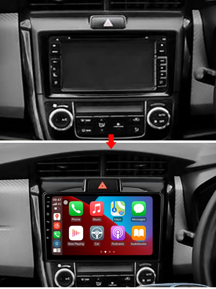 Idoing 9 inch Head Unit For Toyota Corolla Axio 2 Fielder 3 E160 2012 ...