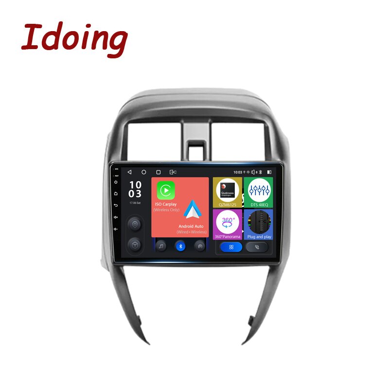 Idoing 10.2 inch Car Electronics Stereo Head Unit 2K For Nissan Sunny ...