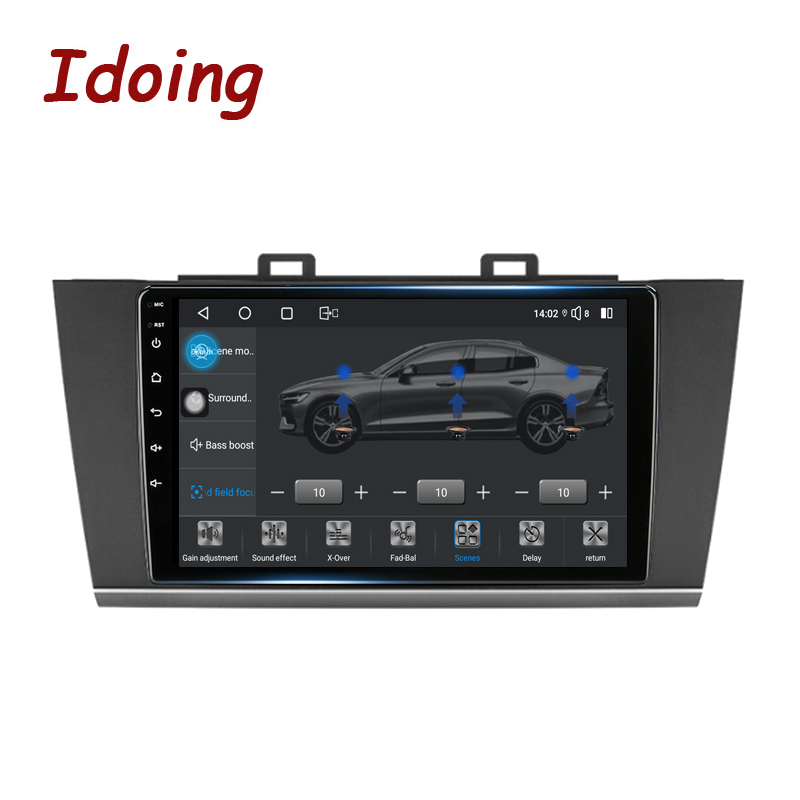 Idoing 9"Android Head Unit For Subaru Outback 5 2014-2019 Legacy 6 2014 ...