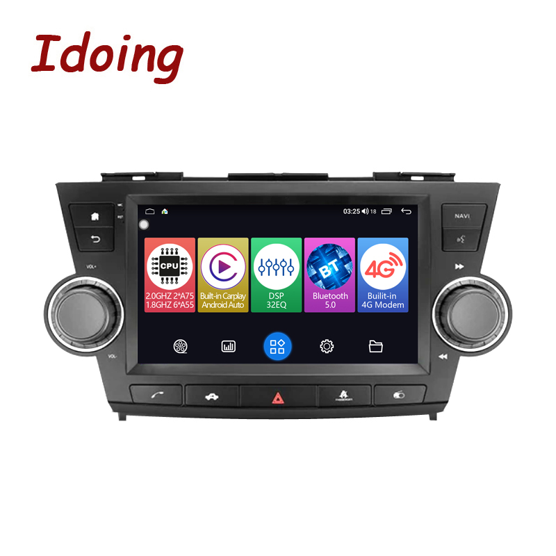 Idoing Car Stereo Android Radio Multimedia Player Navigation GPS For ...