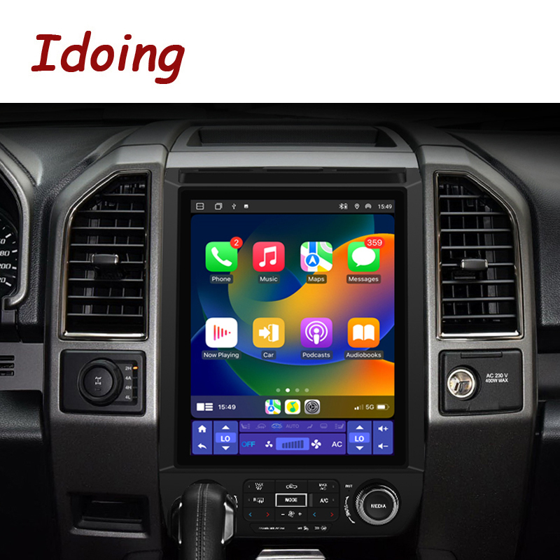 Idoing 12.1 inch Car Stereo Android Radio Player Navigation GPS For ...