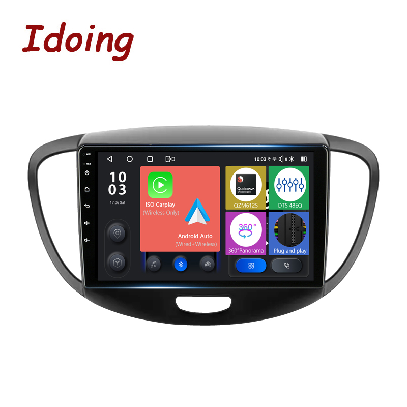 Step into Innovation: Idoing 9" Android Head Unit for Hyundai i10 2007 ...