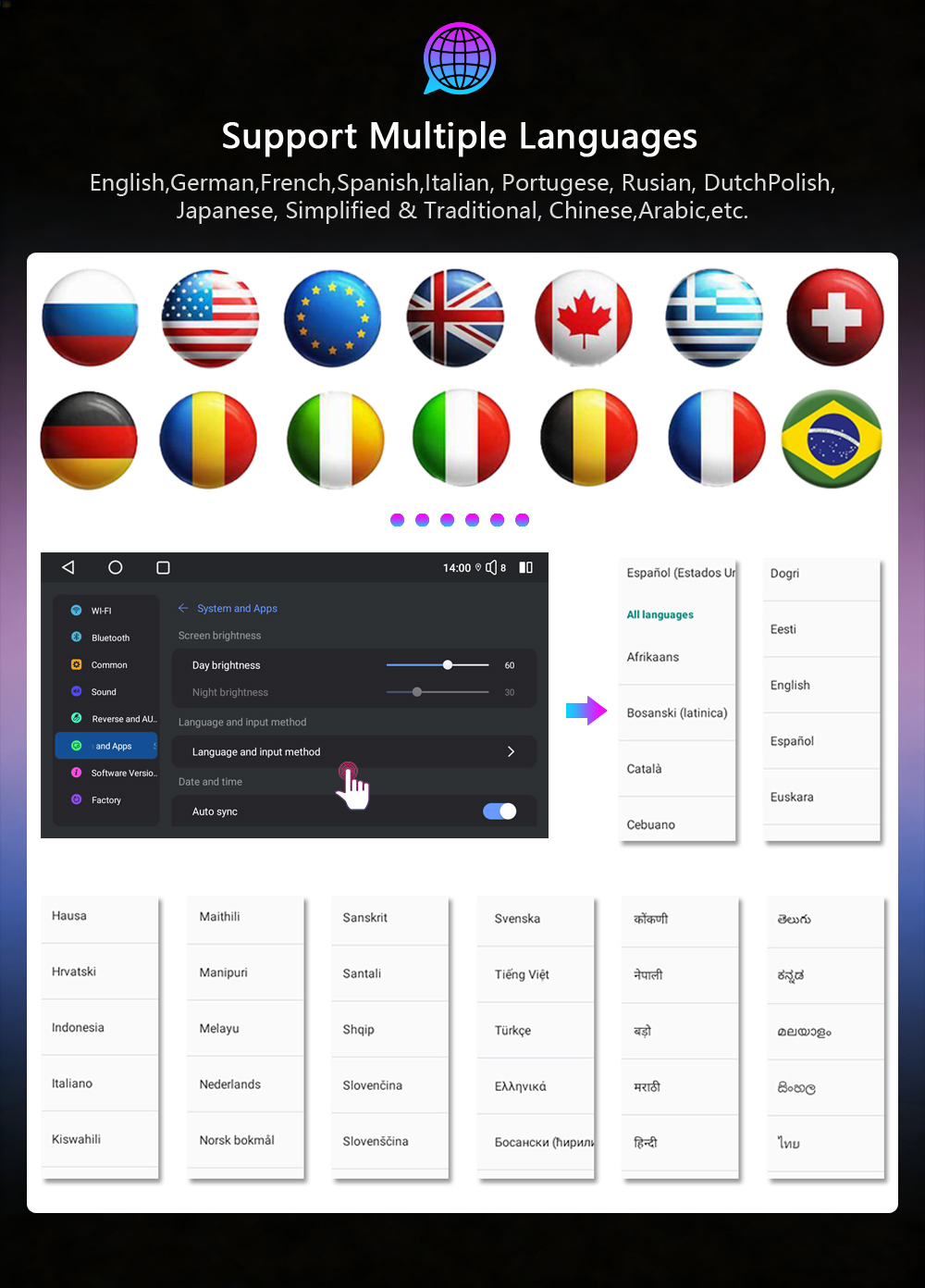 Idoing 9 INCH Car Android Stereo Head Unit For Chevrolet Sail 2015-2018 ...