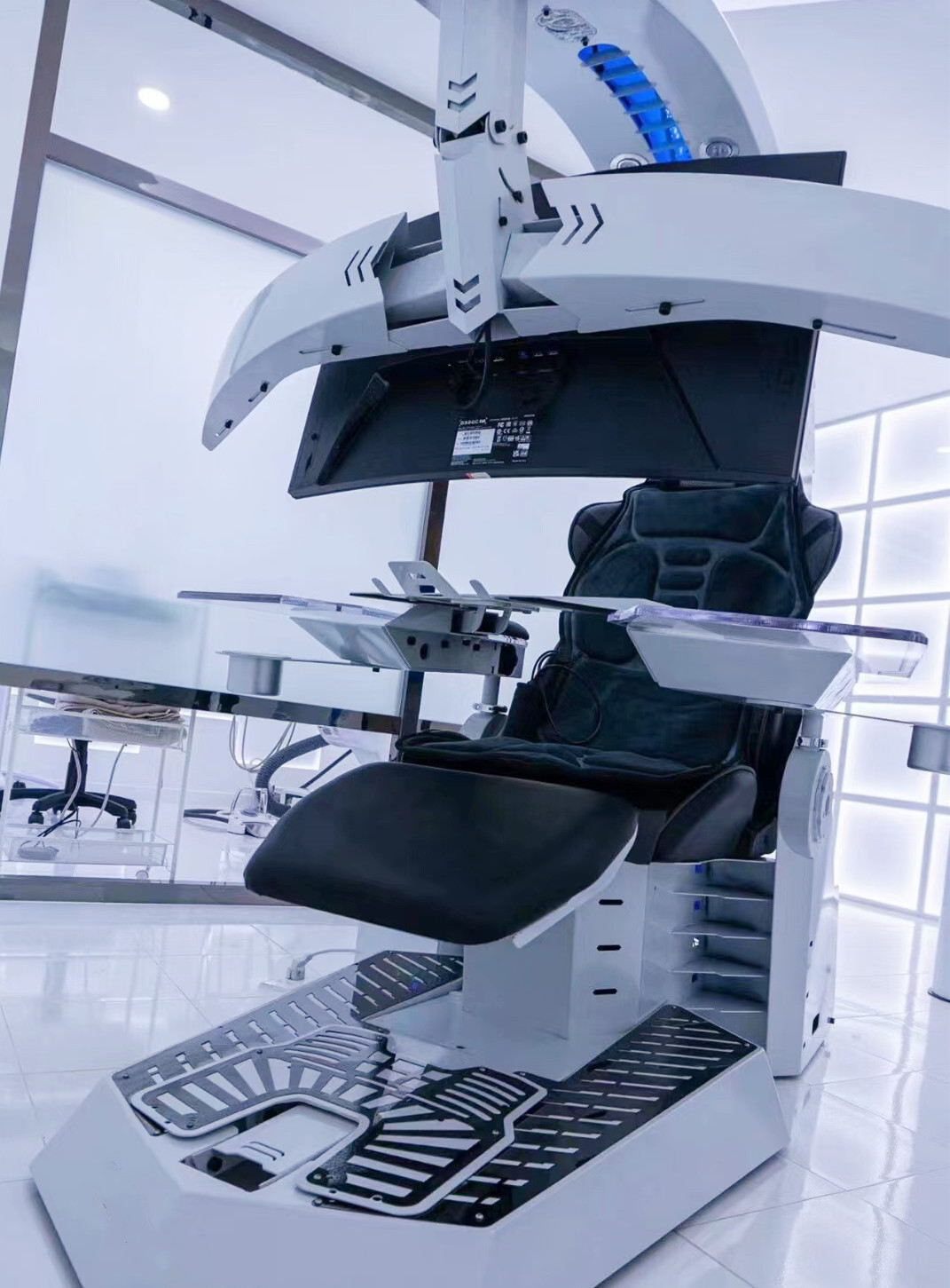 Cluvens Unicorn Chair cockpit