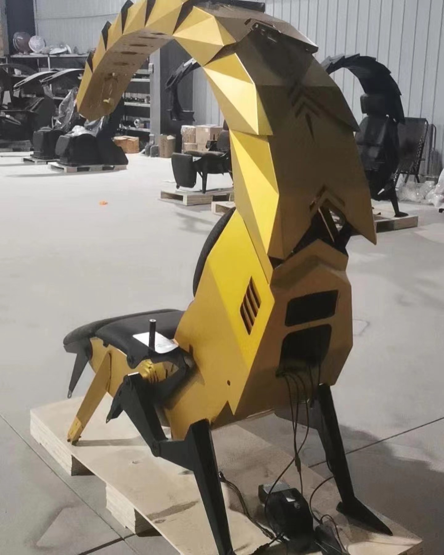 Cluvens SK Scorpion chair cockpit