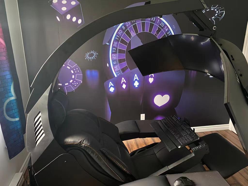 EASE COMFY Cluvens Manticore - Bigger & Wider Chair cockpit recliner ...