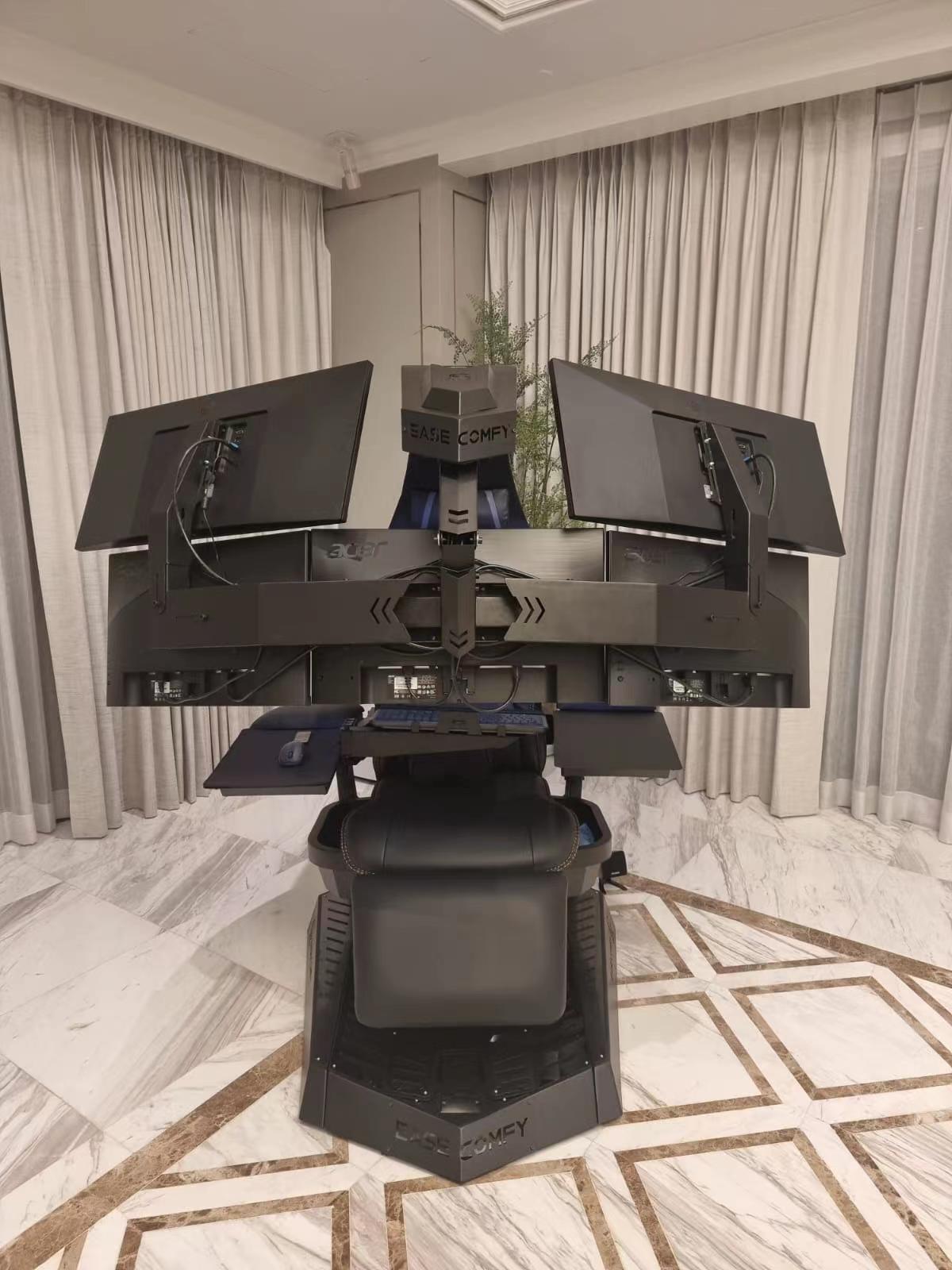 Cluvens Manticore - Best Selling model bigger & wider recline workstation