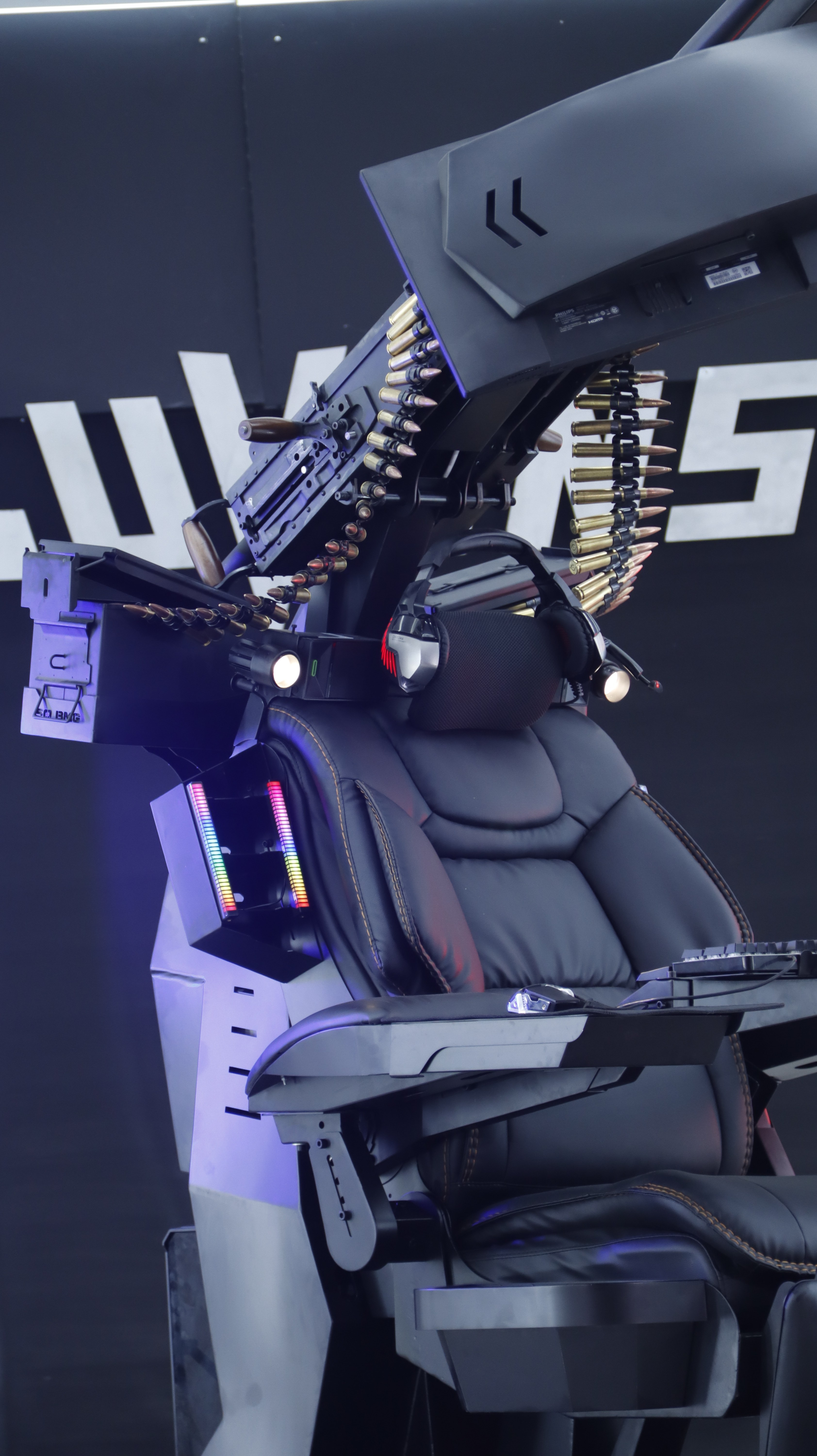 Cluvens M2HB .50 BMG computer workstation chair