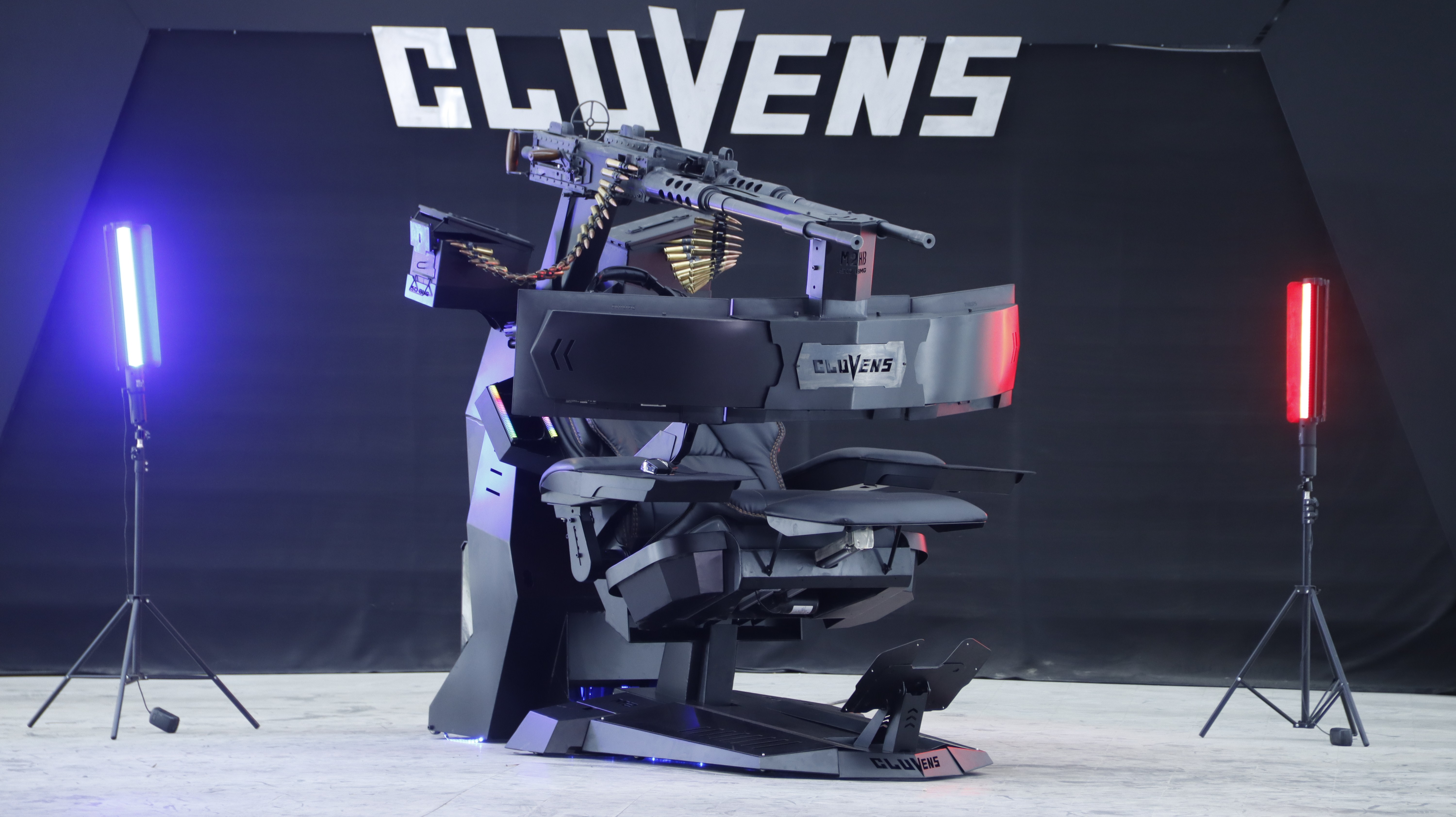 Cluvens M2HB .50 BMG computer workstation chair