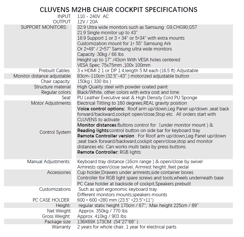 Cluvens M2HB .50 BMG computer workstation chair