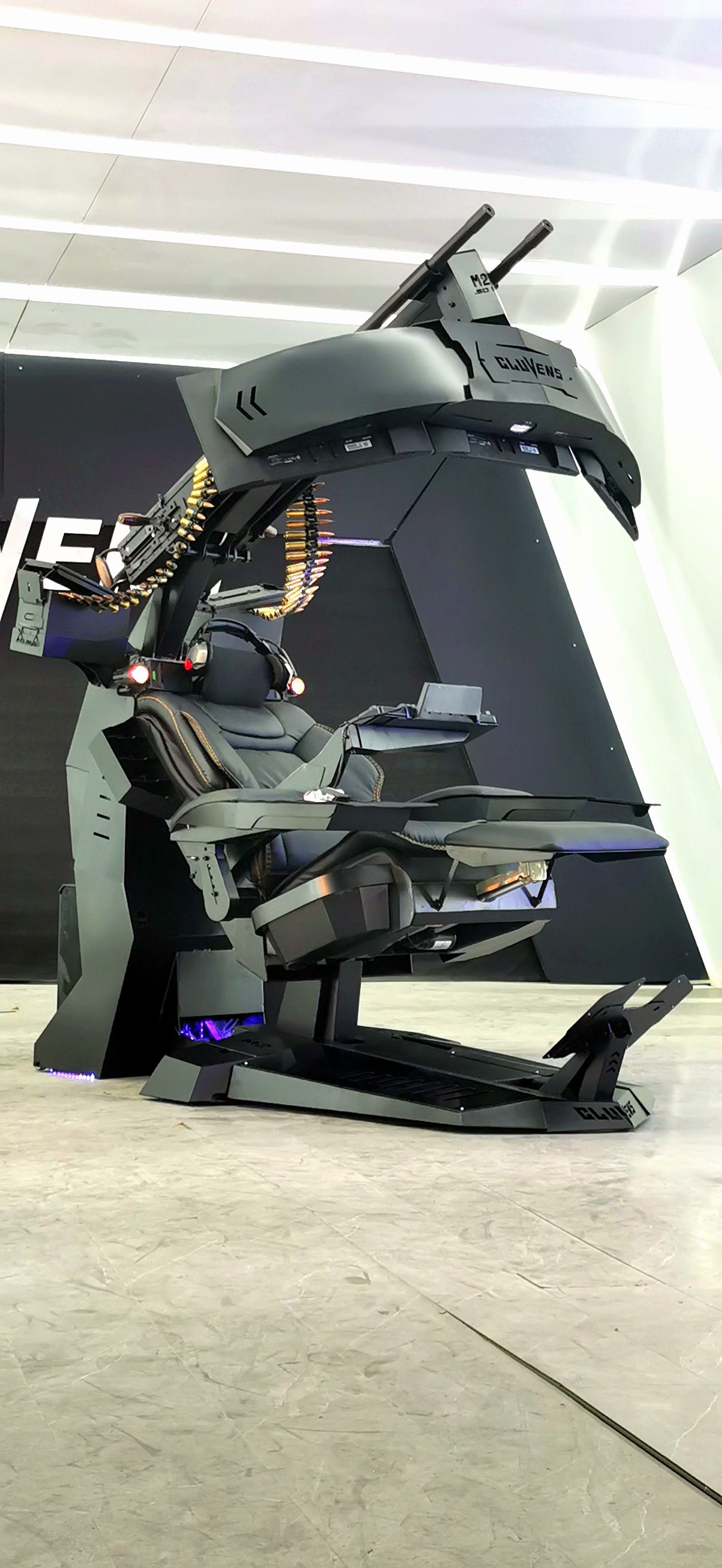 Cluvens M2HB .50 BMG computer workstation chair