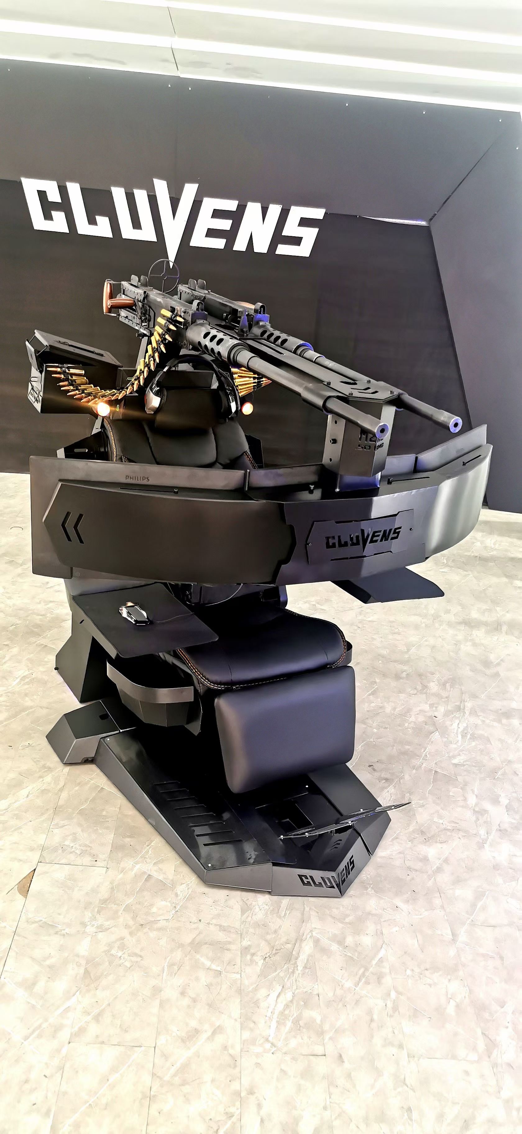 Cluvens M2HB .50 BMG computer workstation chair