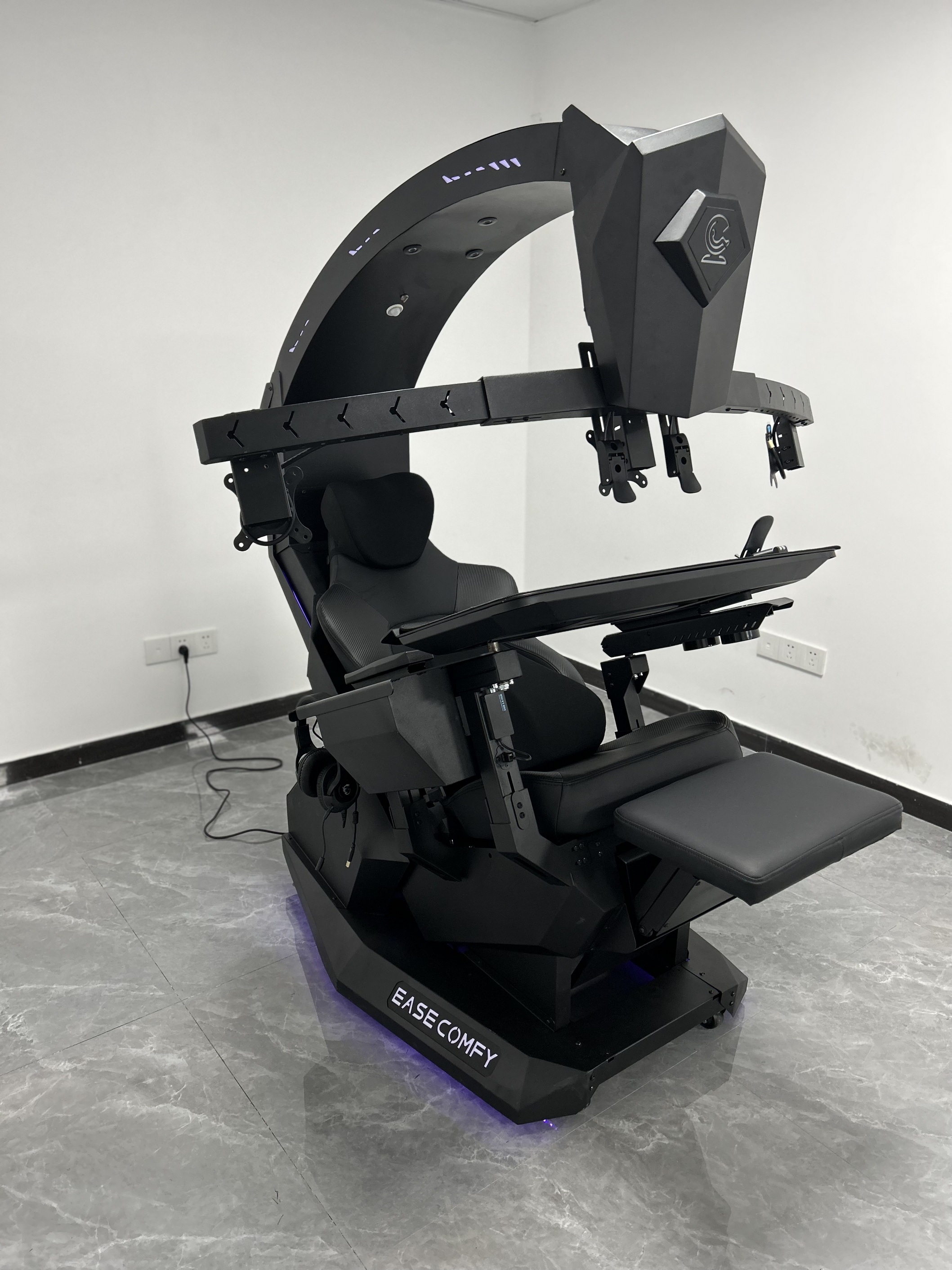 2024 EASE COMFY T2 Throne recline workstation Chair cockpit full ...