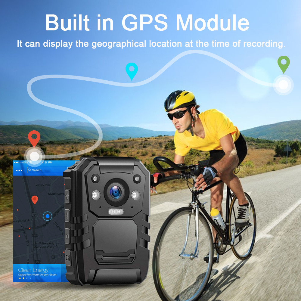 CammPro I827 4G GPS Body Camera