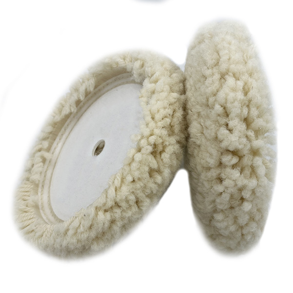 8" Wool Compounding Pad. Buffing & Polishing wool pad.